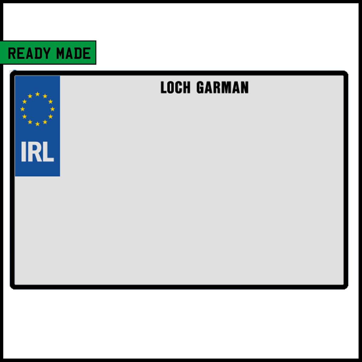 Ready Made Square IRL Number Plate - County Wexford – Plate Supplies